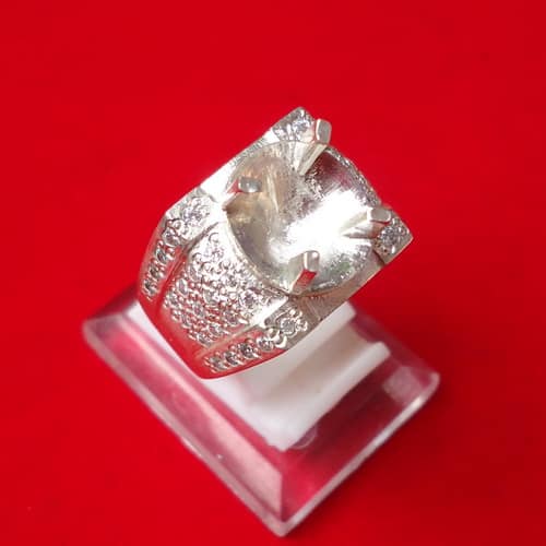 Model Cincin Perak Kode 110 - Pusaka Dunia