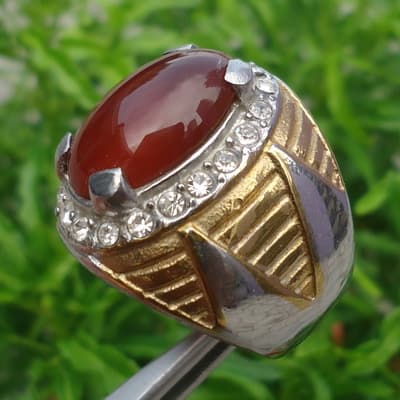 Khasiat Batu Akik Red Baron - Pusaka Dunia