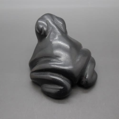 Hiasan Patung Kodok Hitam - Pusaka Dunia