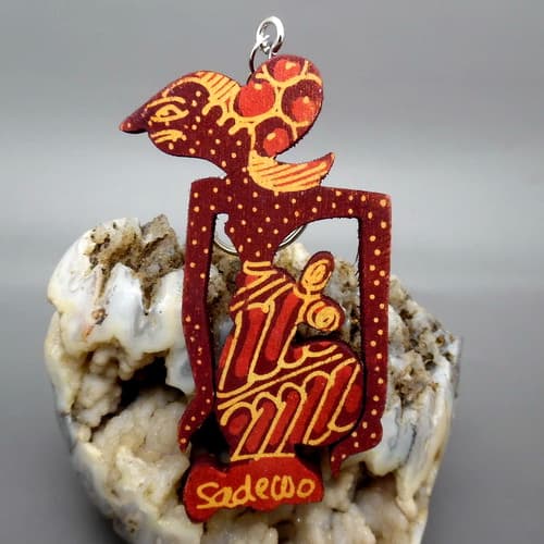 Wayang Sadewo Merah - Pusaka Dunia