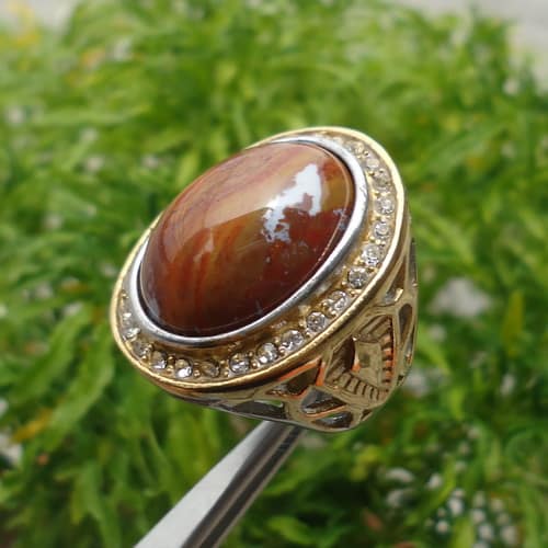 Cincin Mustika Aura Api - Pusaka Dunia