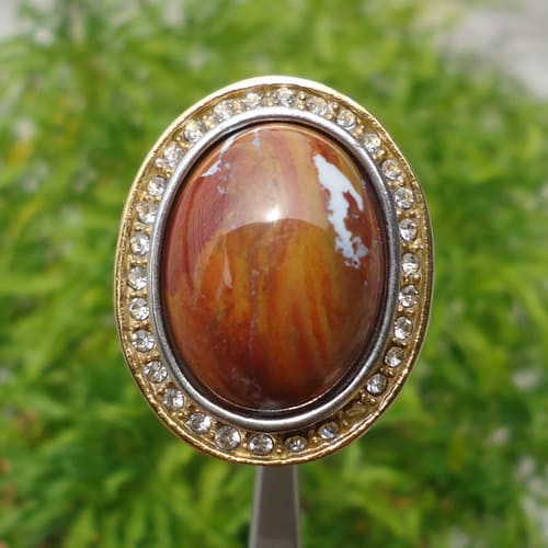 Cincin Mustika Aura Api - Pusaka Dunia