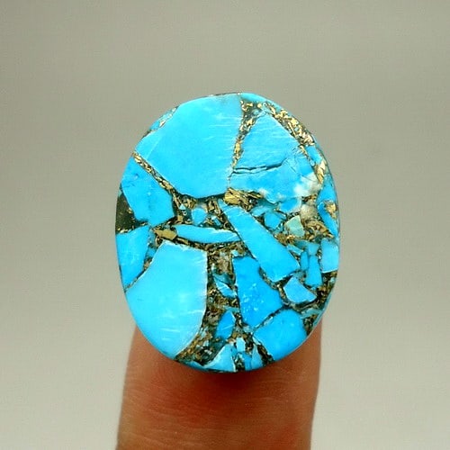 Pusaka Batu Pirus Urat Emas - Pusaka Dunia