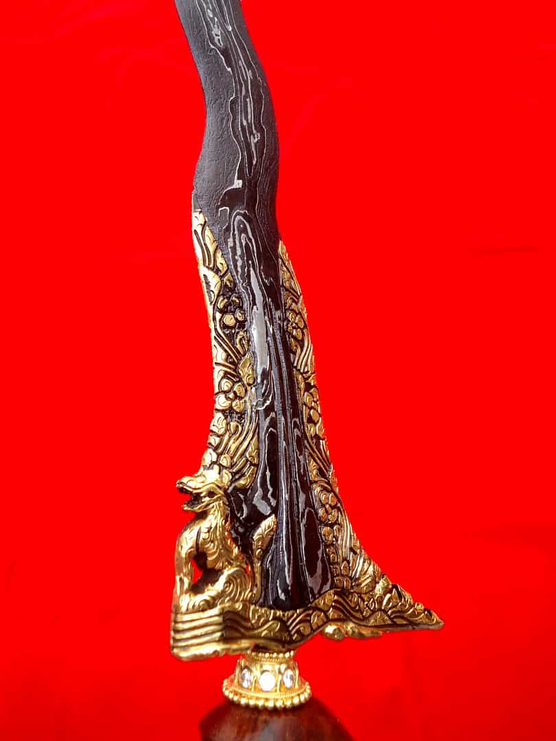 Keris Singo Barong Emas Keris Singa Garang - Pusaka Dunia