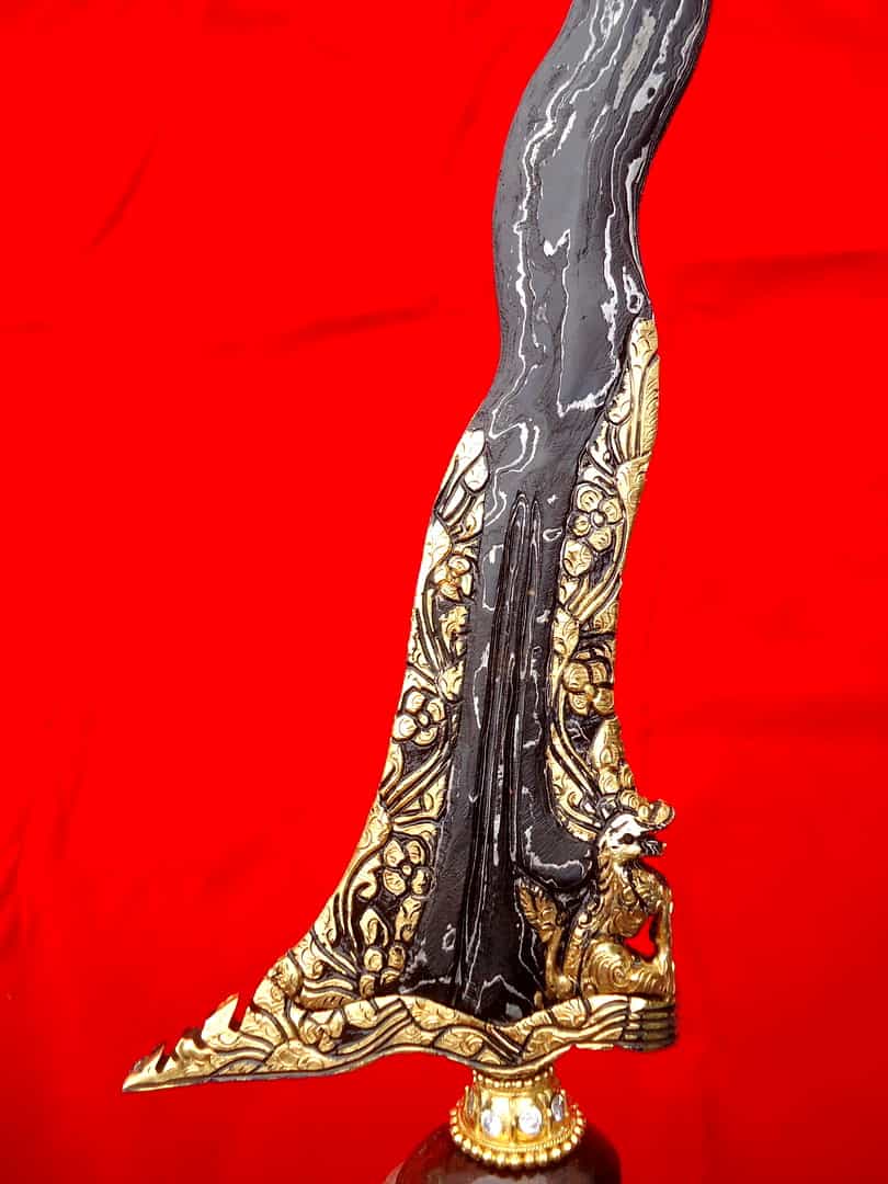 Keris Singo Barong Emas Keris Singa Garang - Pusaka Dunia