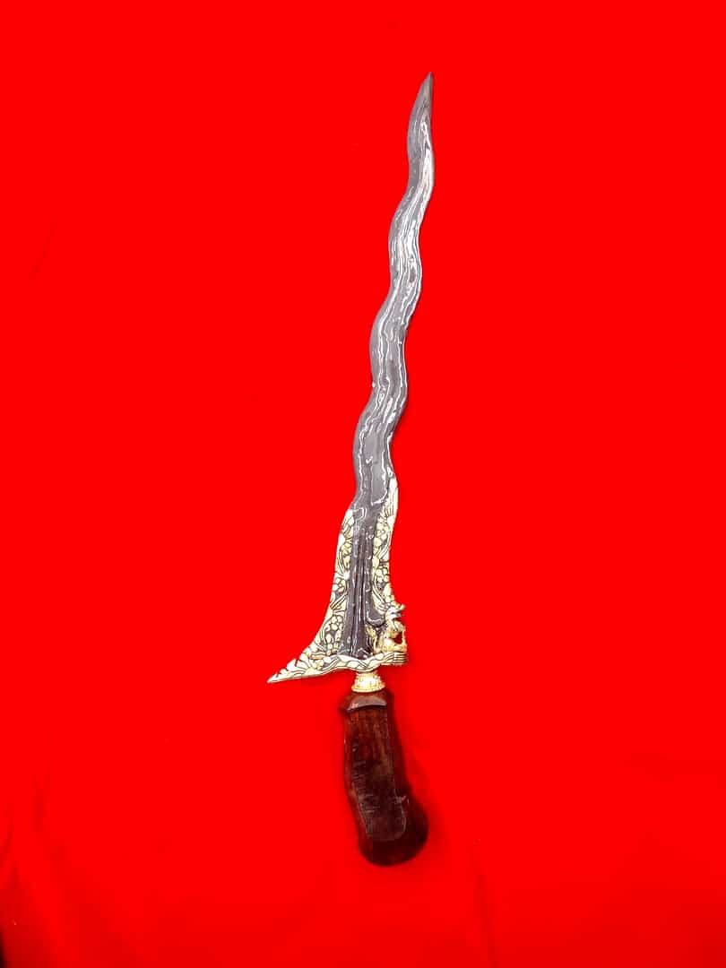 Keris Singo Barong Emas Keris Singa Garang - Pusaka Dunia