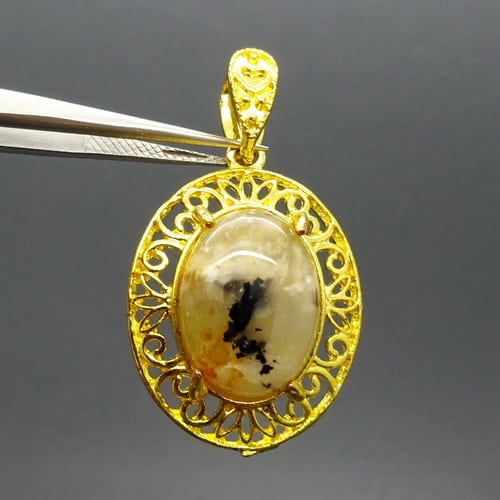 Liontin Mustika Cacing Hitam Gaib - Pusaka Dunia