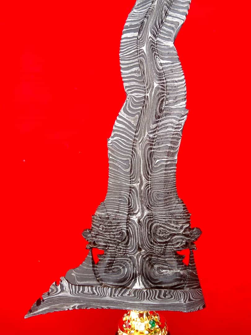 Keris Raja Naga Kembar Alias Naga Temanten - Pusaka Dunia