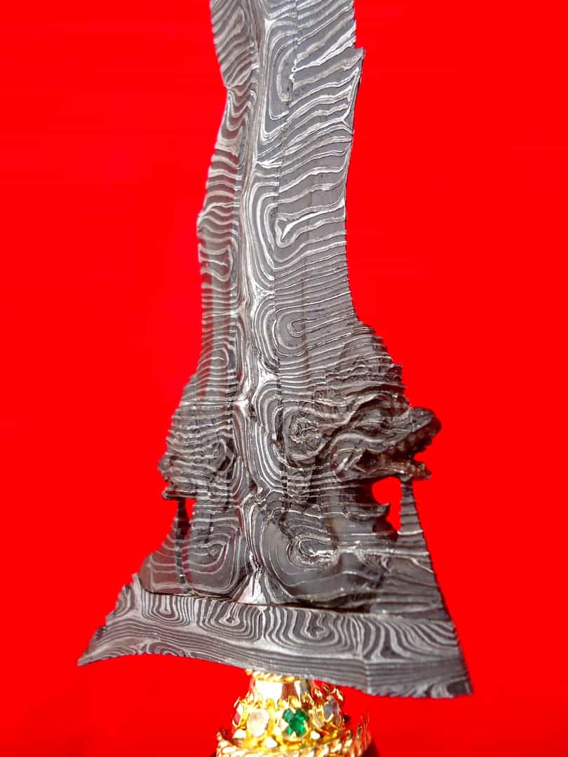 Keris Raja Naga Kembar Alias Naga Temanten - Pusaka Dunia