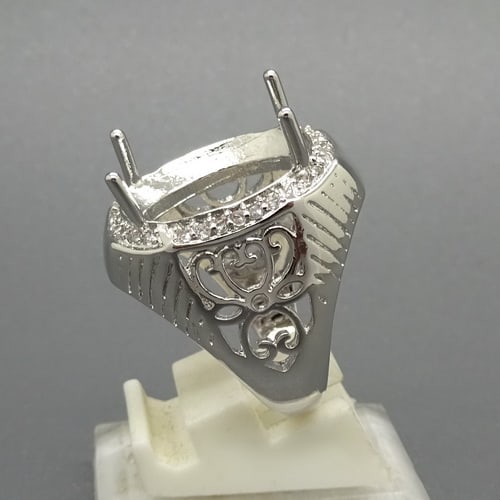 Cincin Perak Silver Yang Elegan - Pusaka Dunia