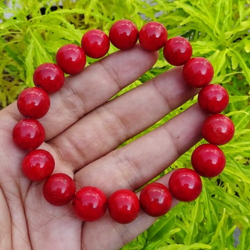 Gelang Mustika Marjan Darah Delima - Pusaka Dunia