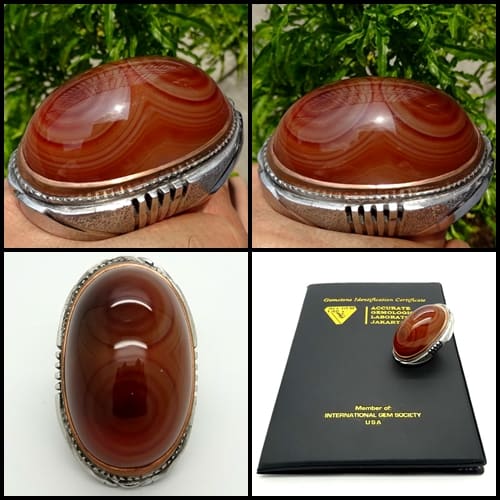 Batu Cincin Mustika Angka 8 Terbesar Jagad Raya - Pusaka Dunia