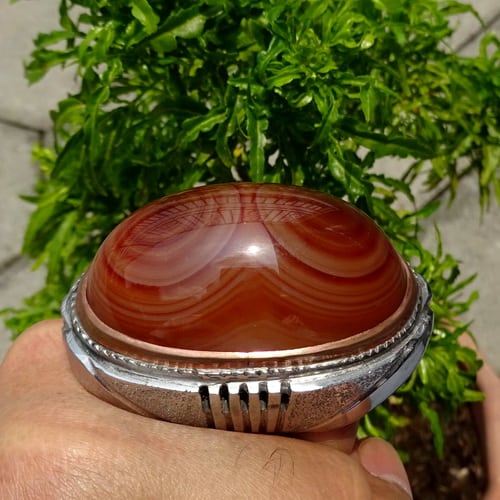 Batu Cincin Mustika Angka 8 Terbesar Jagad Raya - Pusaka Dunia