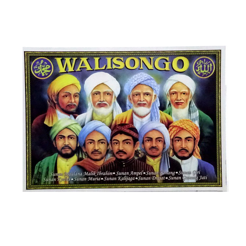 Poster Walisongo Jawa - Pusaka Dunia