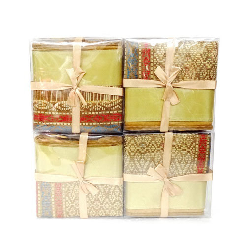 Souvenir Tas Songket Box Mika - Pusaka Dunia