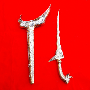 Keris Raja Naga Besi Kursani Kuning Emas - Pusaka Dunia