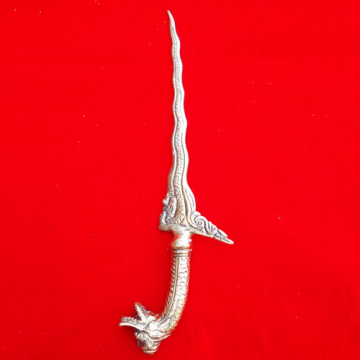 Keris Raja Naga Besi Kursani Kuning Emas - Pusaka Dunia