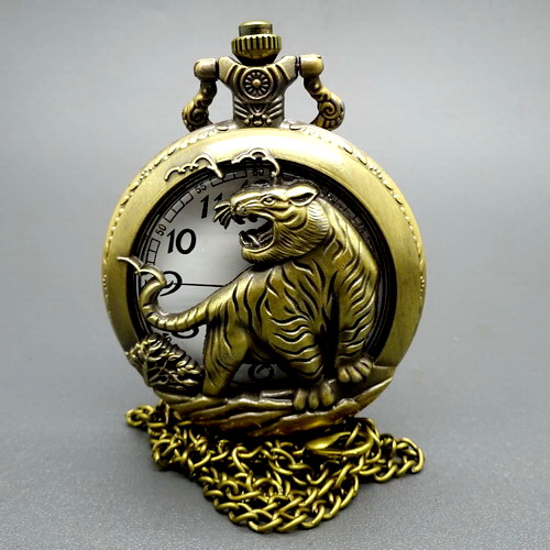 Jam Pendulum Macan Loreng - Pusaka Dunia