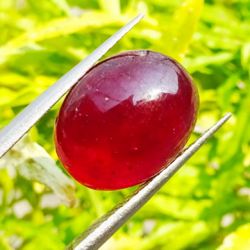 Batu Merah Delima Asli Ukuran Besar - Pusaka Dunia