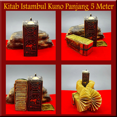 Kitab Istambul Kuno Keramat Panjang 5 Meter - Pusaka Dunia