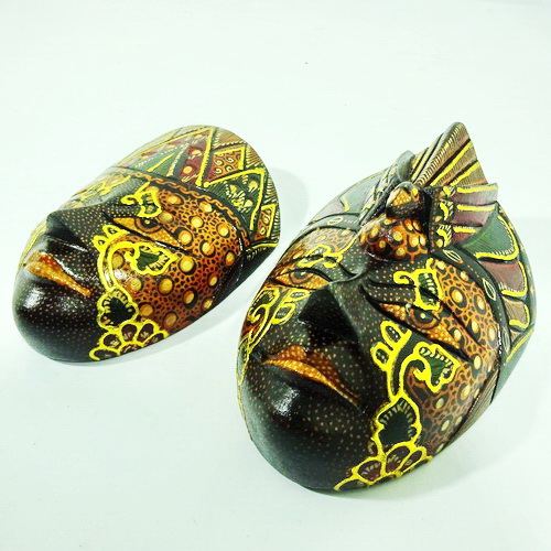 Pusaka Topeng Rama Dan Shinta Ukuran Kecil - Pusaka Dunia