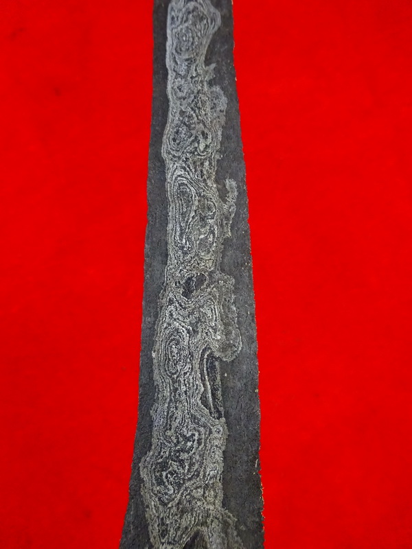 Pedang Suduk Maru Damaskus Kuno - Pusaka Dunia