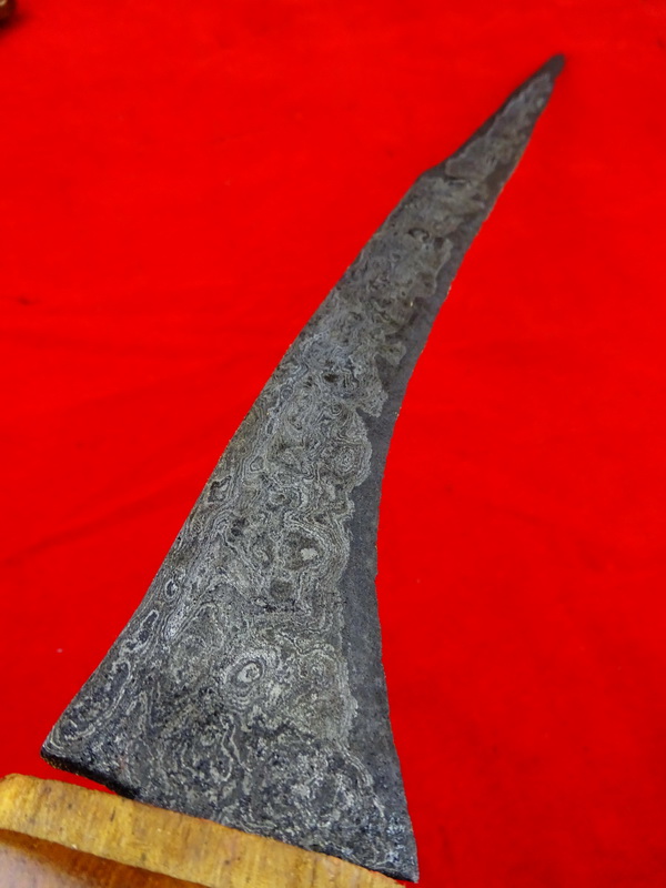 Pedang Suduk Maru Damaskus Kuno - Pusaka Dunia