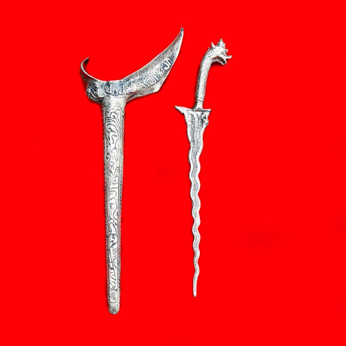 Keris Naga Penganten Angling Dharma Besi Kuning Emas | Pusaka Dunia