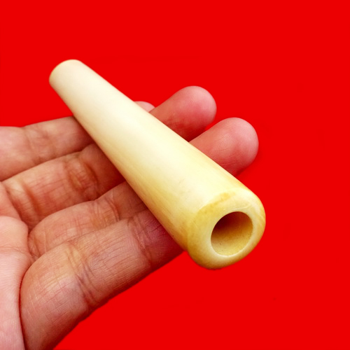 Pipa Rokok Gading Gajah Asli Bulat Elegan | Pusaka Dunia