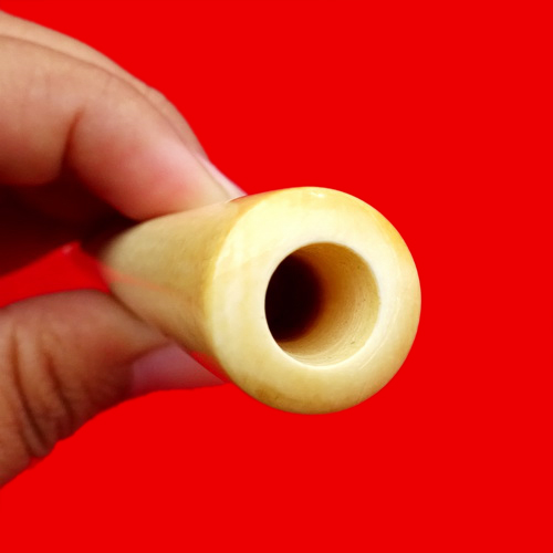 Pipa Rokok Gading Gajah Asli Bulat Elegan - Pusaka Dunia