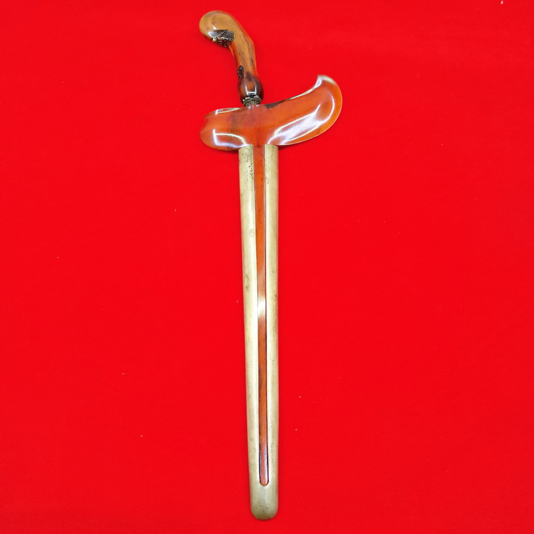 Keris Jalak Sumelang Gandring Wingit Besi Pulen | Pusaka Dunia
