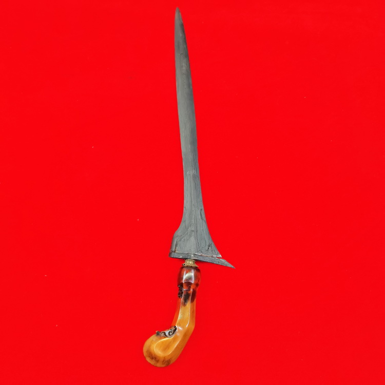 Keris Jalak Sumelang Gandring Wingit Besi Pulen | Pusaka Dunia