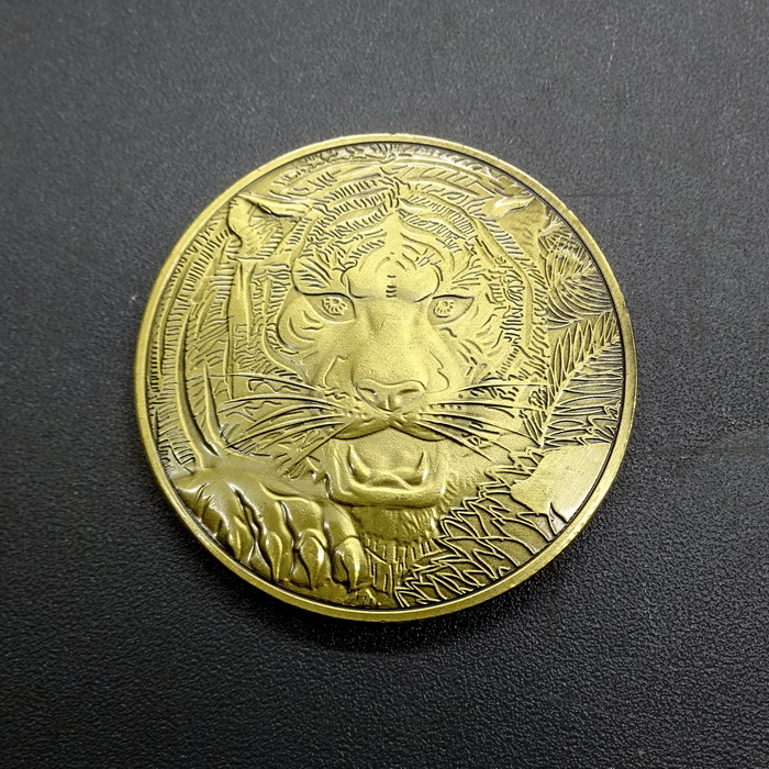 Azimat Koin Macan Naga Pagar Gaib - Pusaka Dunia