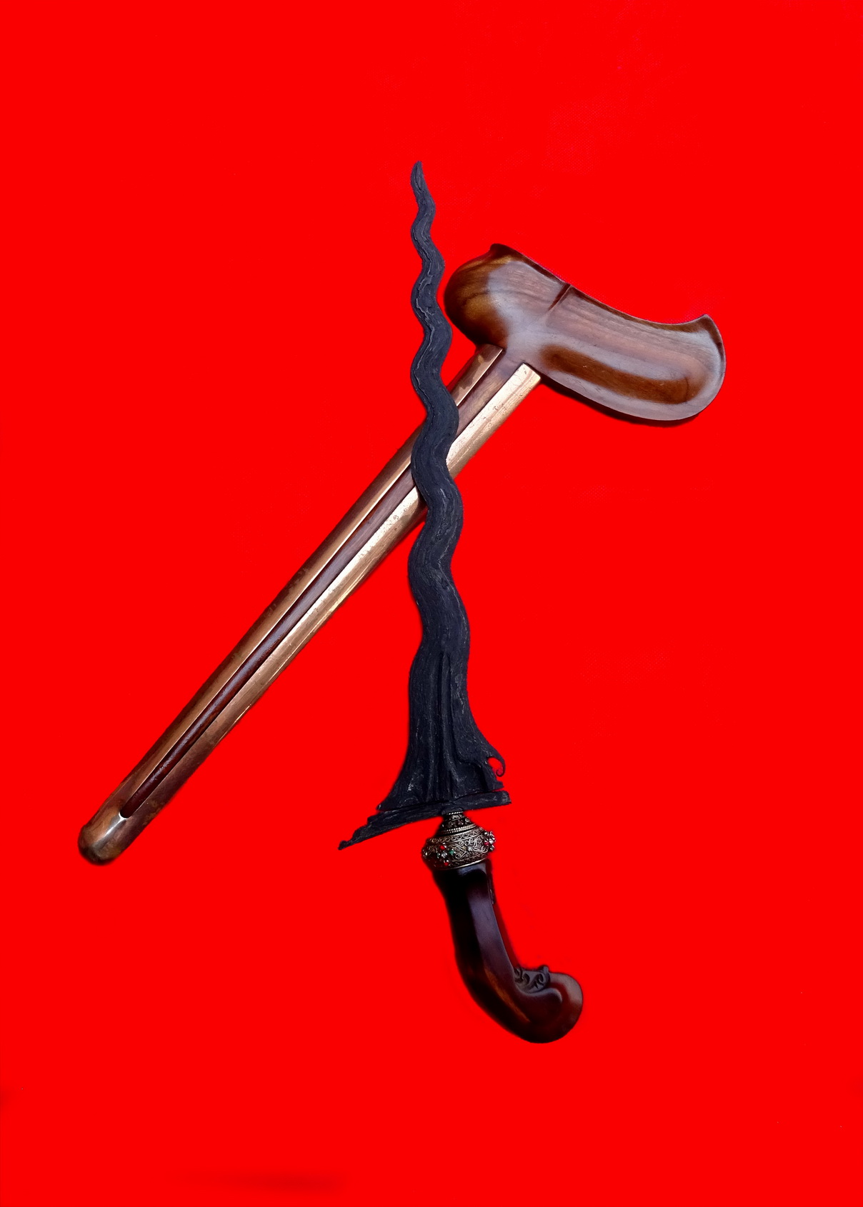 Keris Sengkelat Keramat Asli Kuno - Pusaka Dunia